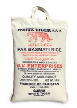 WHITE TIGER Basmati Rice - 5kg – Aryaonline Store
